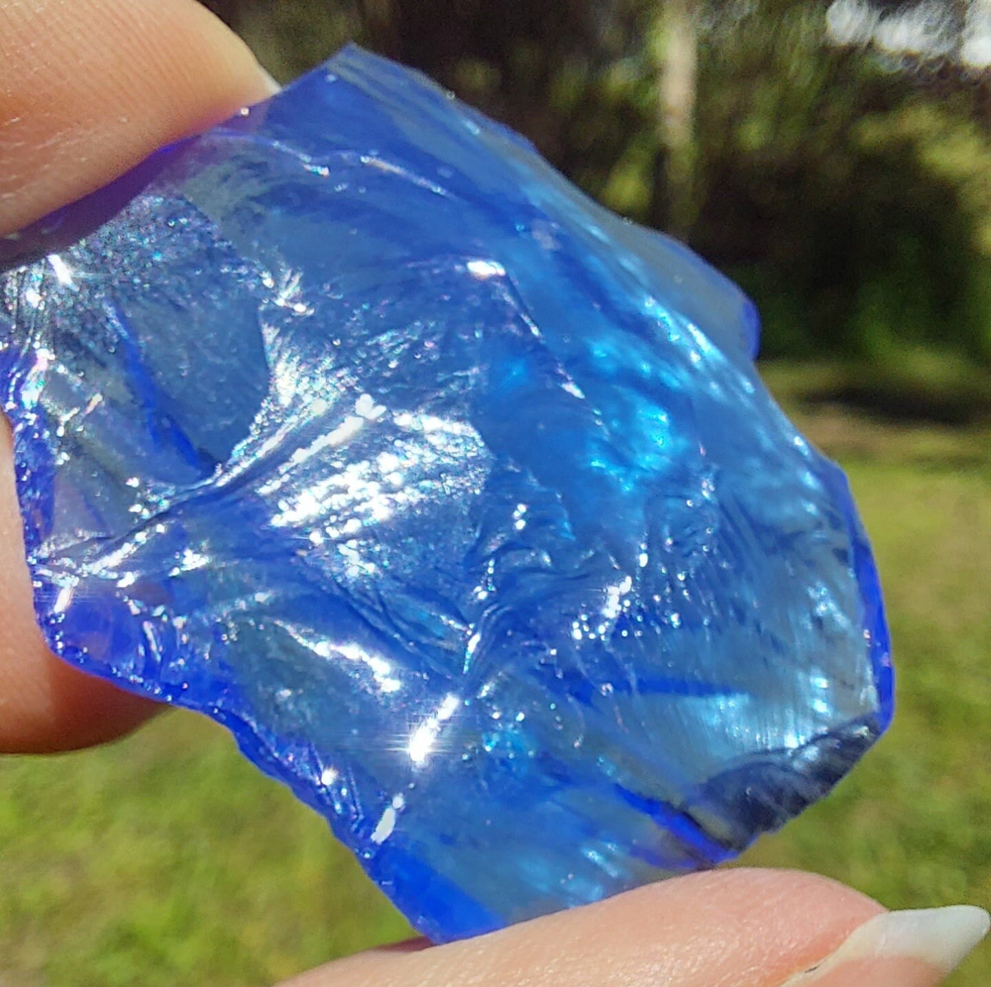 Andara Opaque Blue Archangel Michael Energy Blue Ray Healing - Etsy