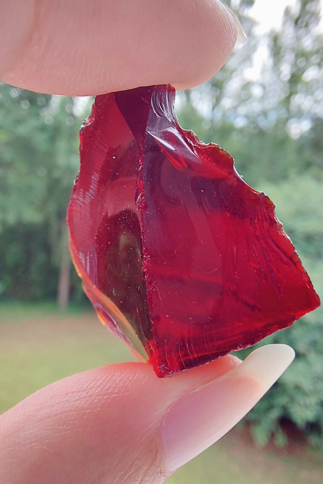 Dark Red Andara Crystal 5d-7d Spirit of Nature Leprechaun Leprechaun ...