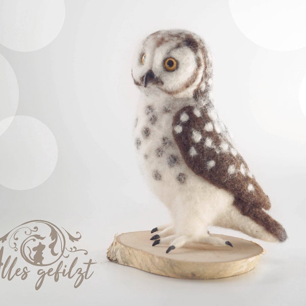 Needle Felted Owl - Etsy