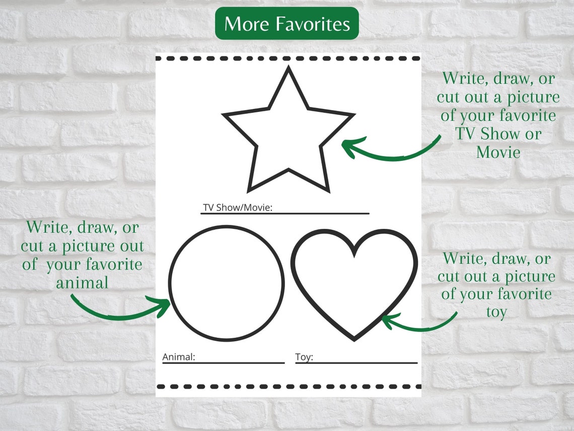 All About Me Packet, Get to Know Me, Classroom, Back to School ...