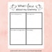 All About My Grammy, Grammy Mothers Day Packet, Grandma Gift, All About ...