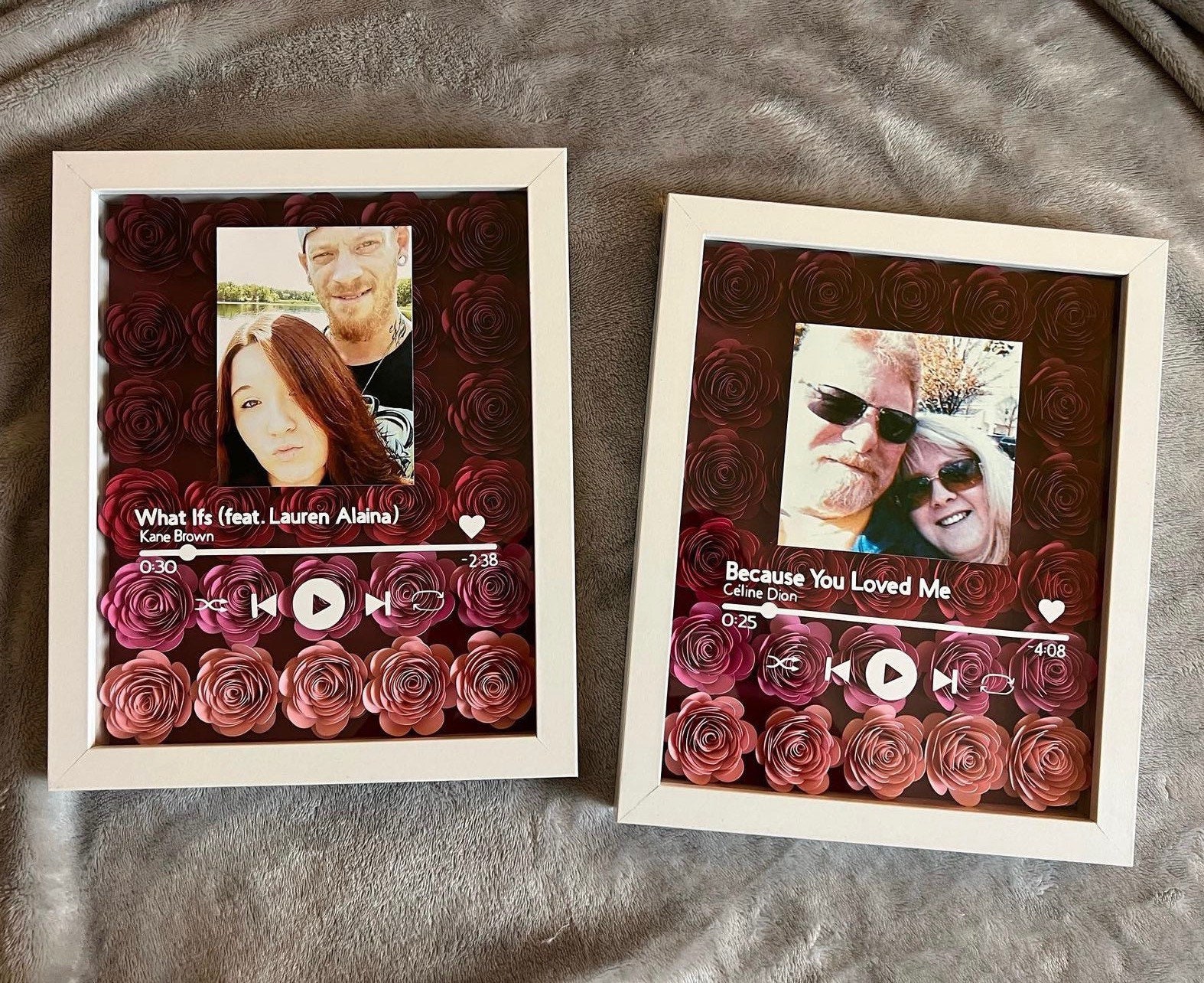 Flower Music Shadow Box - Etsy
