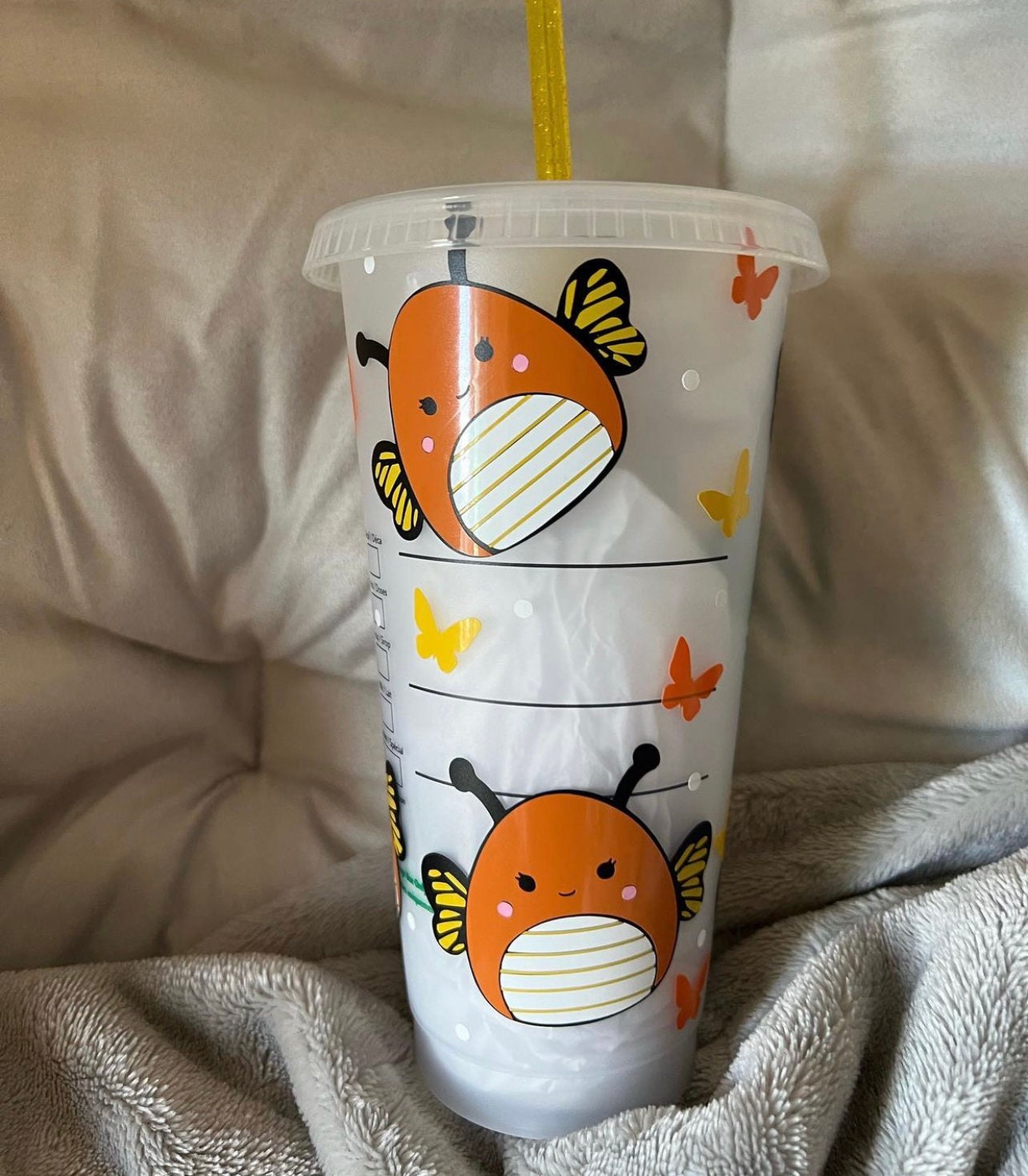 Mony Squishmallow Starbucks Cup - Etsy