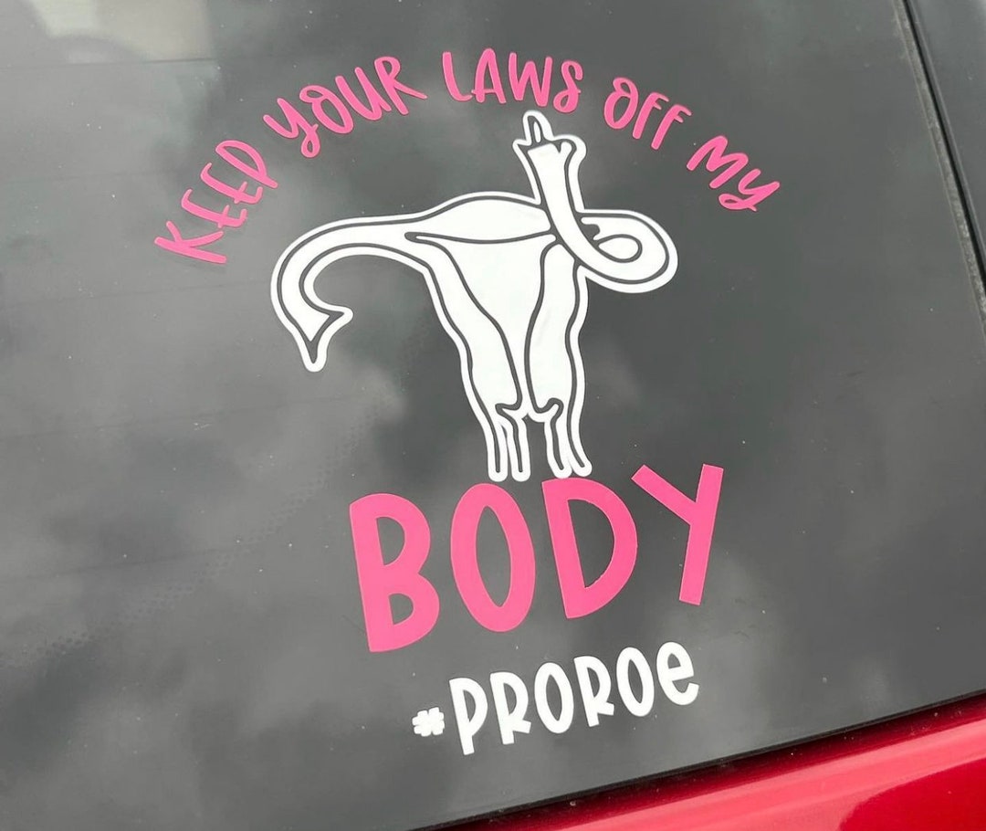 Pro Choice Car Sticker - Etsy