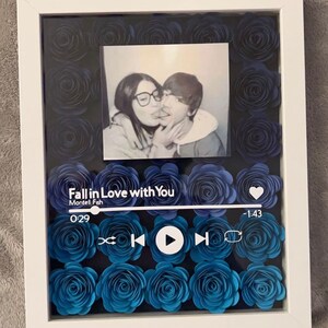 Flower Music Shadow Box - Etsy