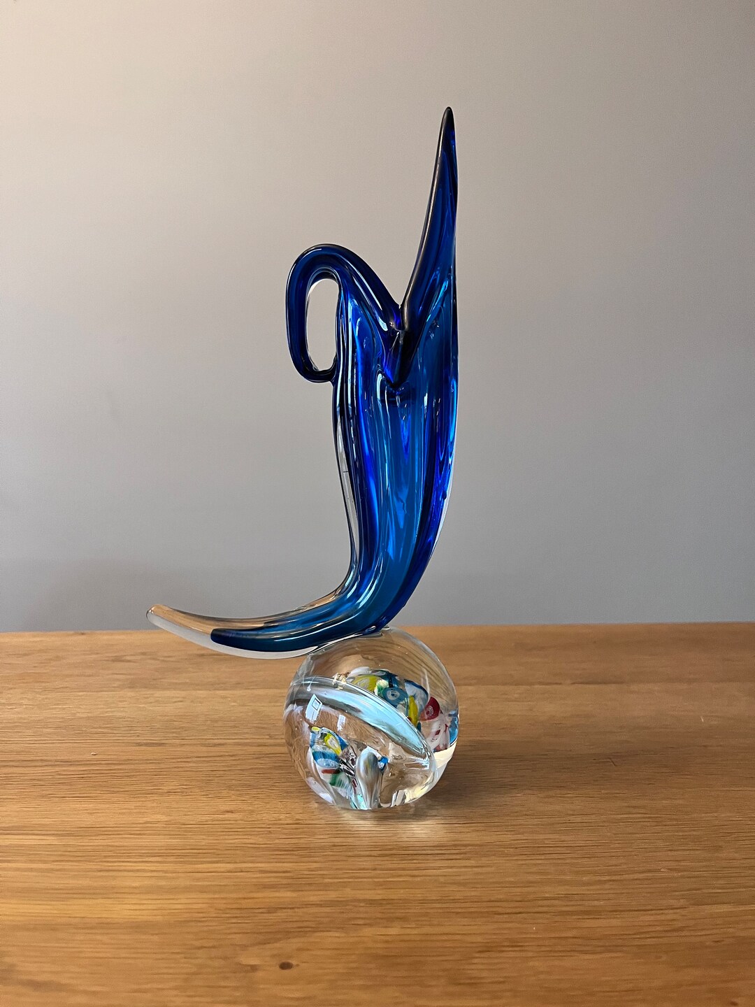 Vintage Ardalt Vase ~ Paperweight ~ Art Glass Millefiori Paperweight ...