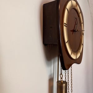 Vintage Forestville Wall Clock Made in Germany Mechanical Clock ...