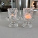 Retired Partylite Williamsburg Quilted Crystal Pair Votive/ - Etsy
