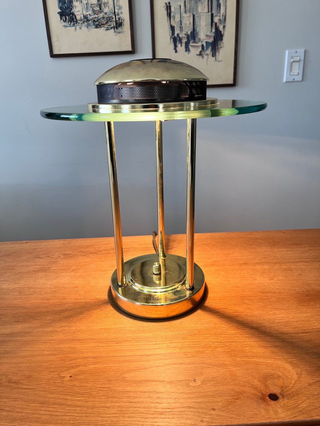 Iconic Saturn Desk Lamp by Robert Sonneman for George Kovacs - Etsy