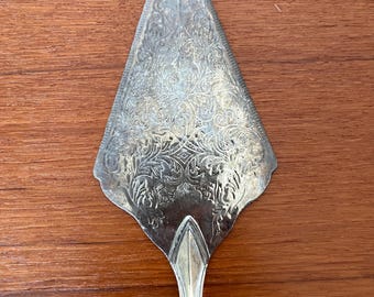 Vintage Rand Silver Plate Pie Cake Server, Loop Handle, England, Cake ...