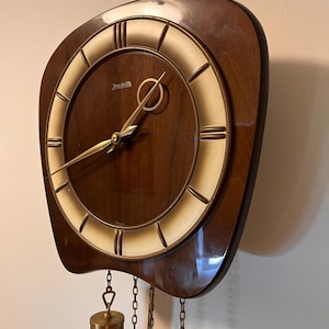 Vintage Forestville Wall Clock Made in Germany Mechanical Clock ...