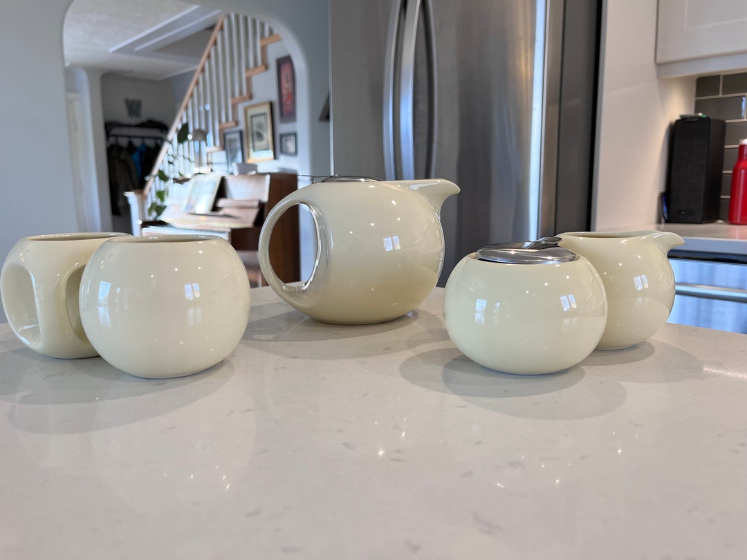 Vintage Royal Elfreda 1980s Art Deco Style Tea Set MCM Made in Italy - Etsy