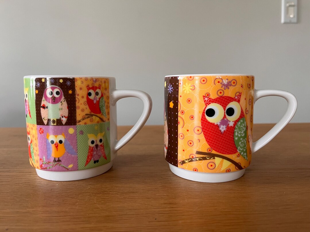 Creative Tops Owl Mugs- Set of 2 - Etsy
