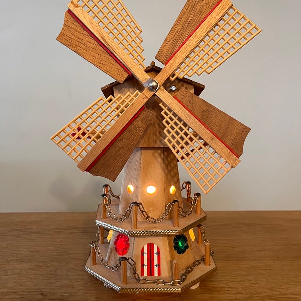 Windmill Music Box - Etsy