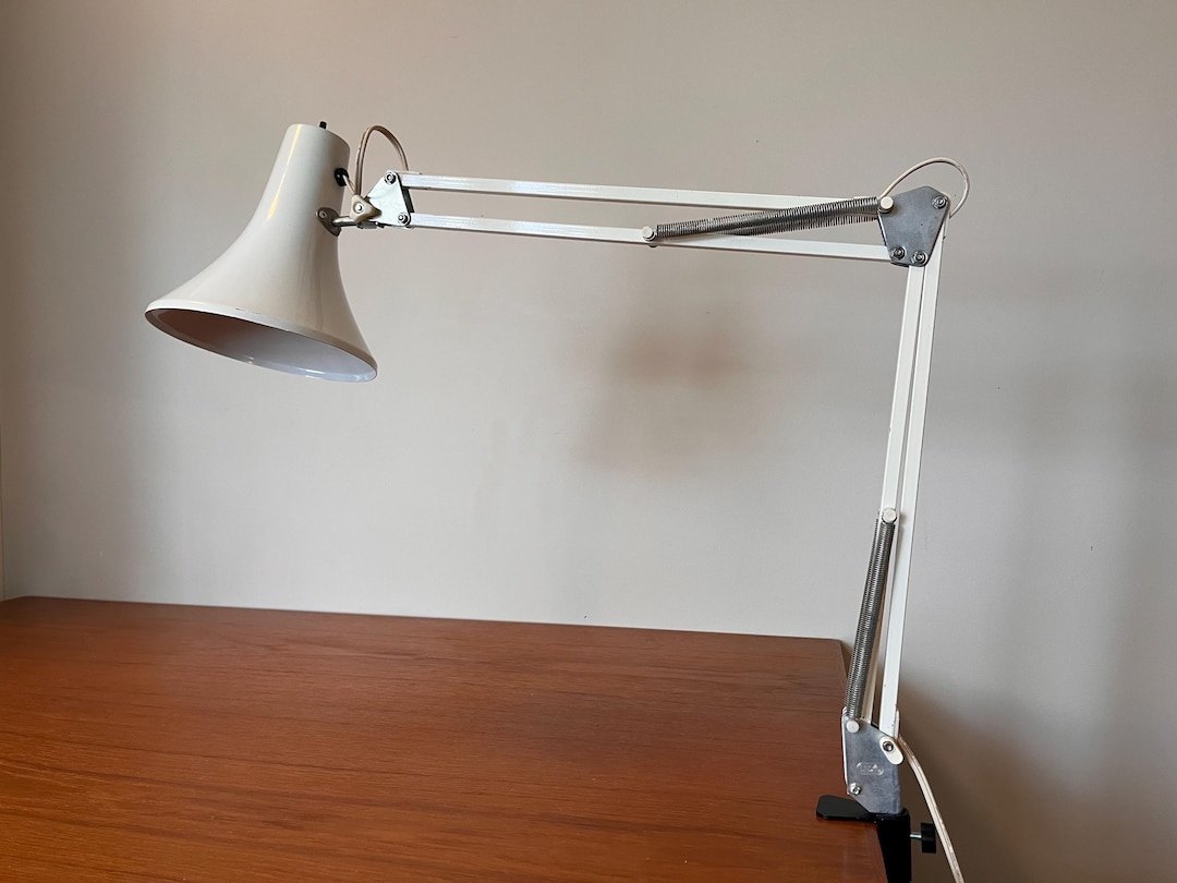 Mid Century Luxo Clamp Lamp - Architect Lamp - Scandinavian Design ...