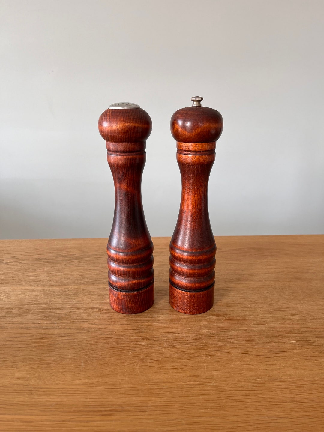 Vintage Baribocraft Wooden Salt Shaker & Pepper Mill - 1970’s - 10 ...