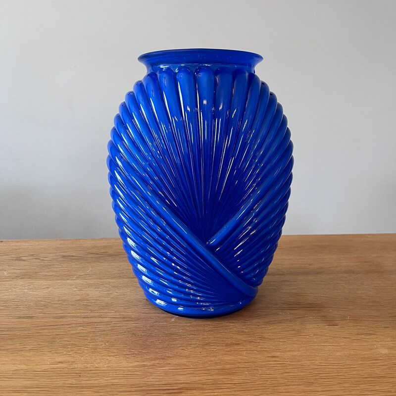 Cobalt Blue Art Deco - Etsy