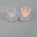 Retired Partylite Williamsburg Quilted Crystal Pair Votive/ - Etsy