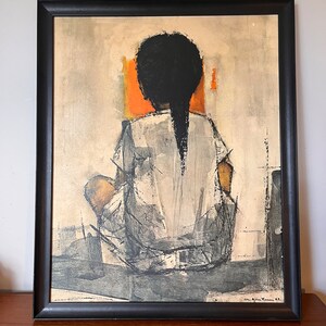 Christian Bjorn Larsen - Kristina - Art Print - Mid Century Modern Wall ...