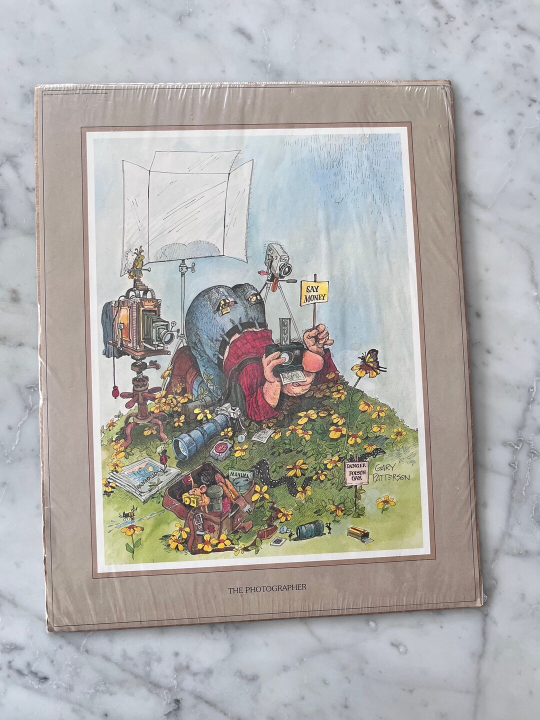 Vintage “the Photographer” Art Print by Gary Patterson 14” X 11” 1980s ...