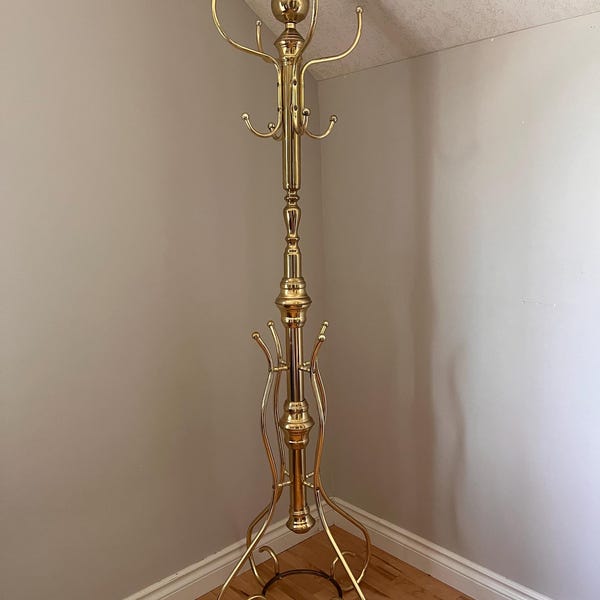 Brass Coat Rack - Etsy