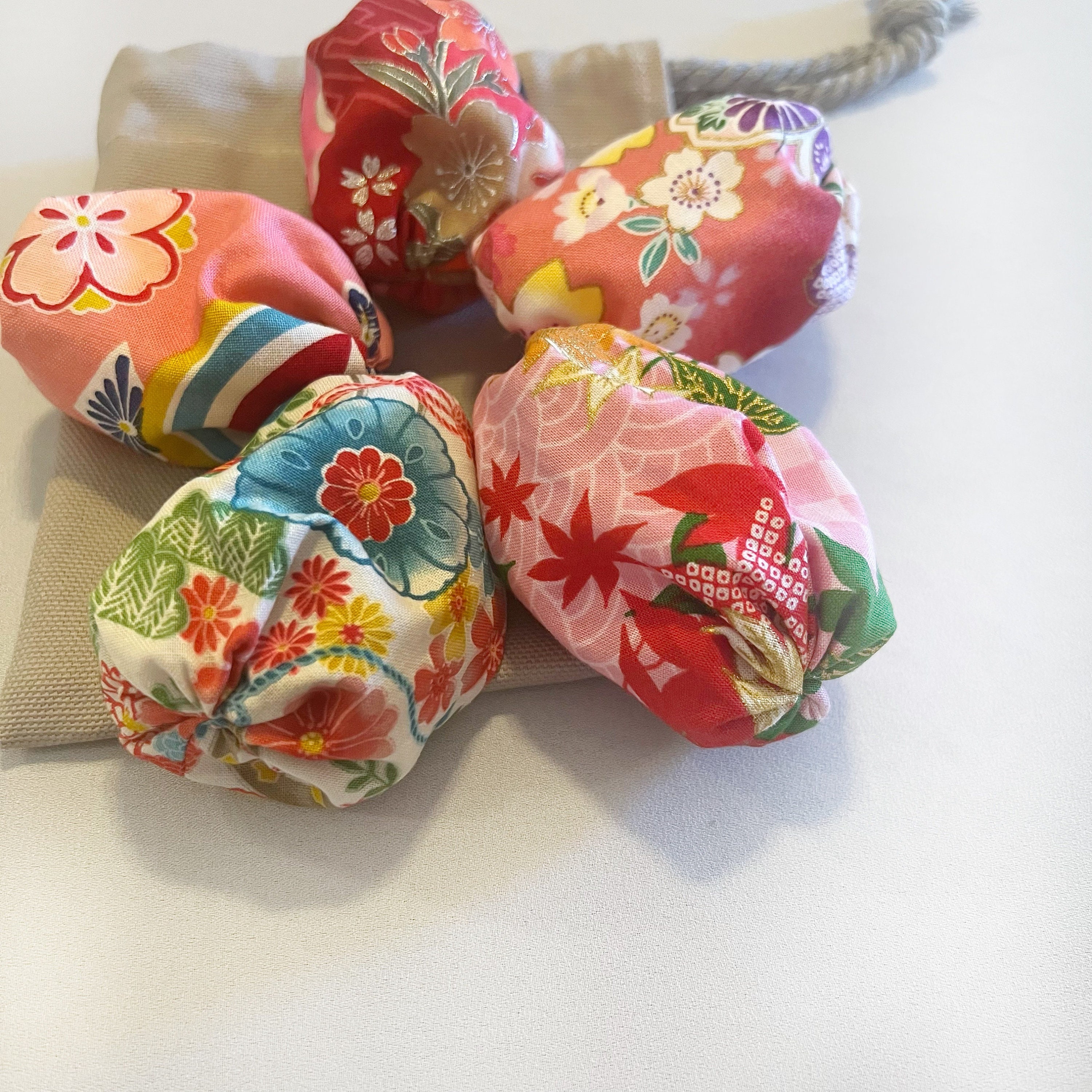 Otedama Set / Otedama Japanese Juggling Ball Game of Jacks - Etsy