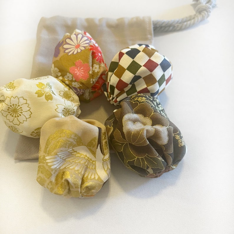 Otedama Set /otedama Japanese Juggling Ball Game of Jacks - Etsy