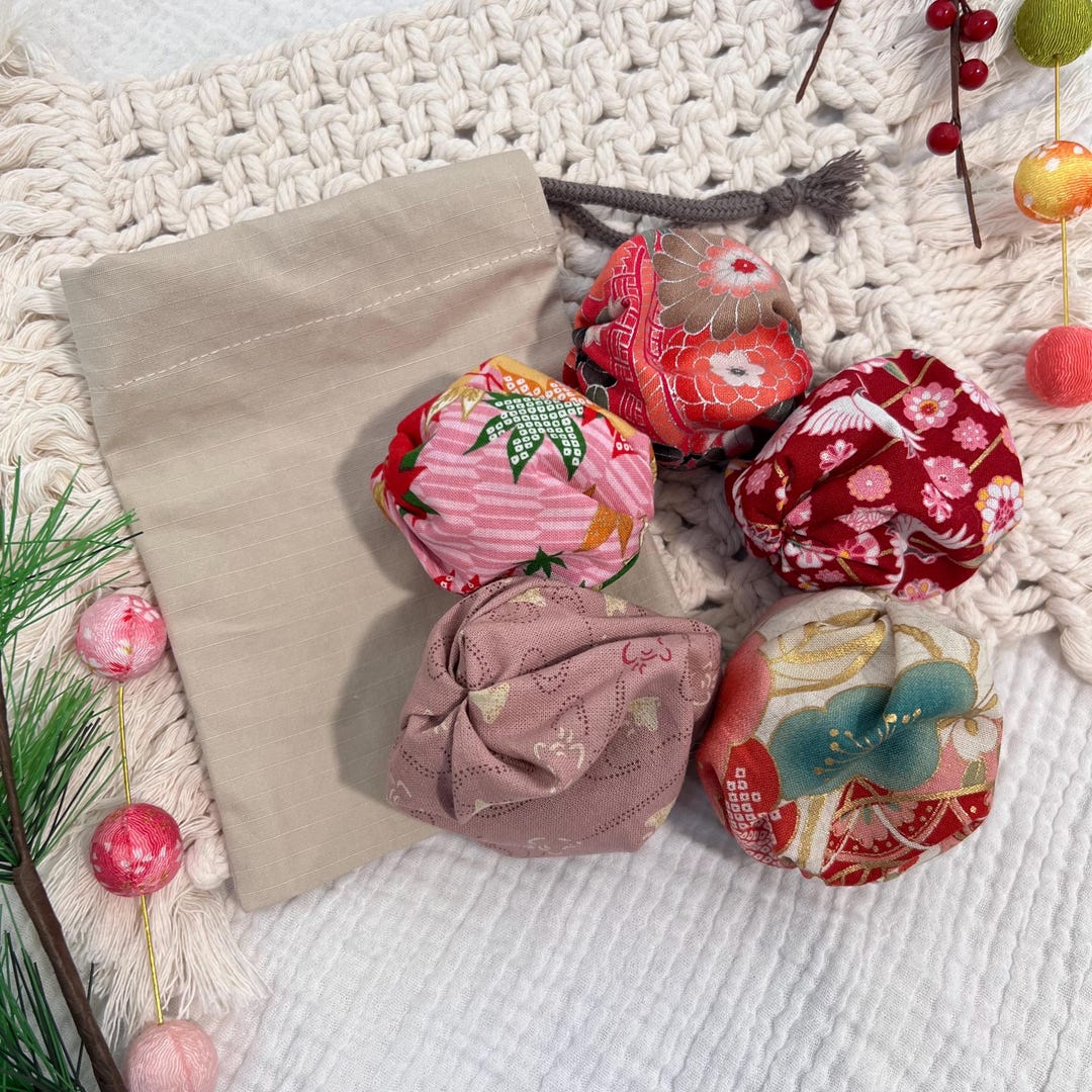 Otedama Set / Otedama Japanese Juggling Ball , Game of Jacks, Mini ...