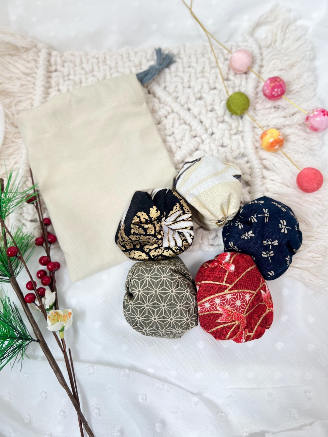 Otedama Set / Otedama Japanese Juggling Ball , Game of Jacks, Mini ...