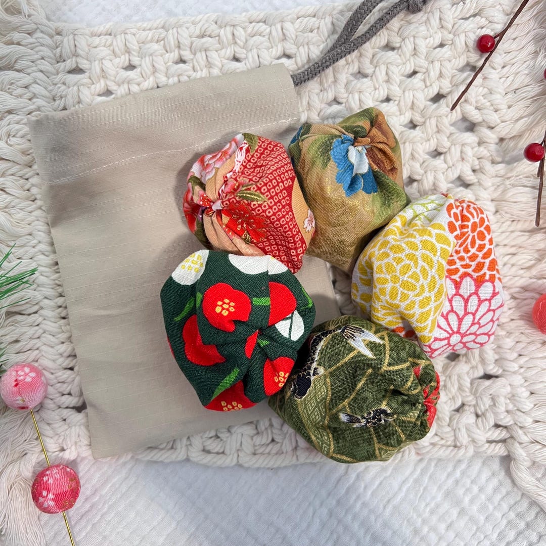 Otedama Set / Otedama Japanese Juggling Ball , Game of Jacks, Mini ...