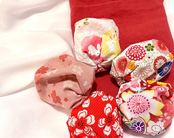 Sakura Special Otedama Set / Otedama Japanese Juggling Ball , Game of ...