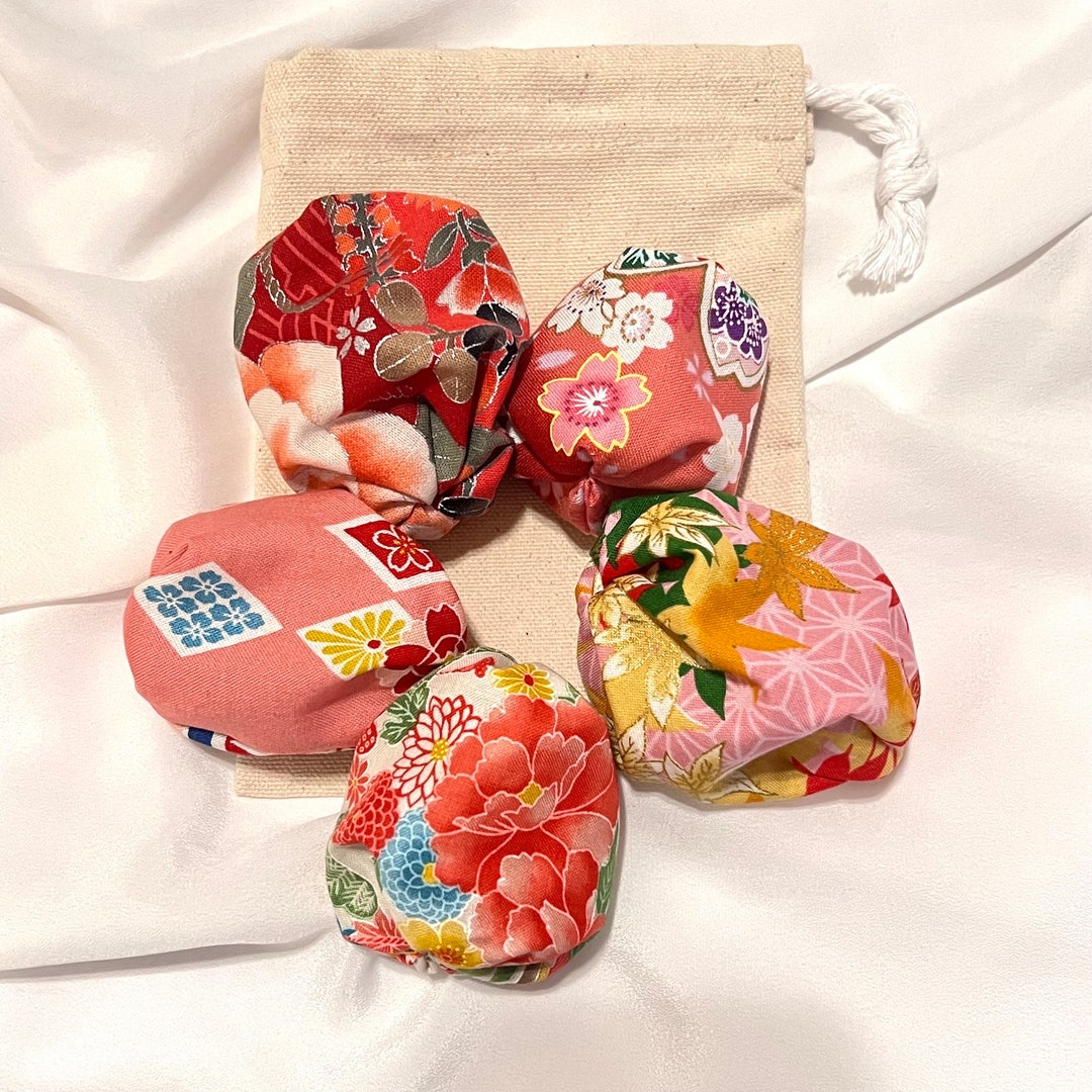 Otedama Set / Otedama Japanese Juggling Ball Game of Jacks - Etsy