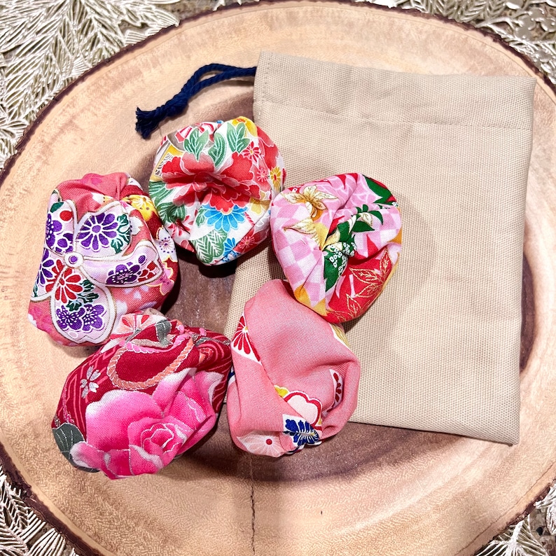 Otedama Set / Otedama Japanese Juggling Ball , Game of Jacks, Mini ...