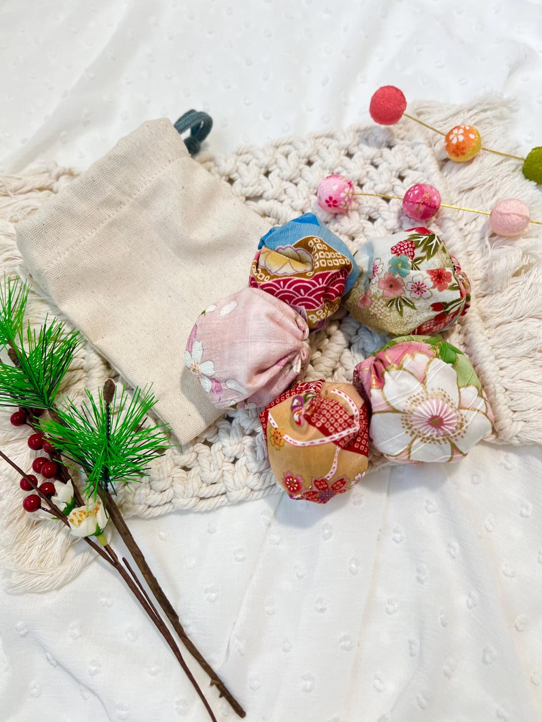 Otedama Set / Otedama Japanese Juggling Ball , Game of Jacks, Mini ...