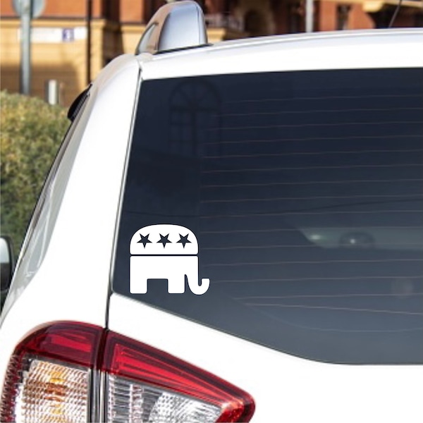 Republican Elephant Stickers - Etsy