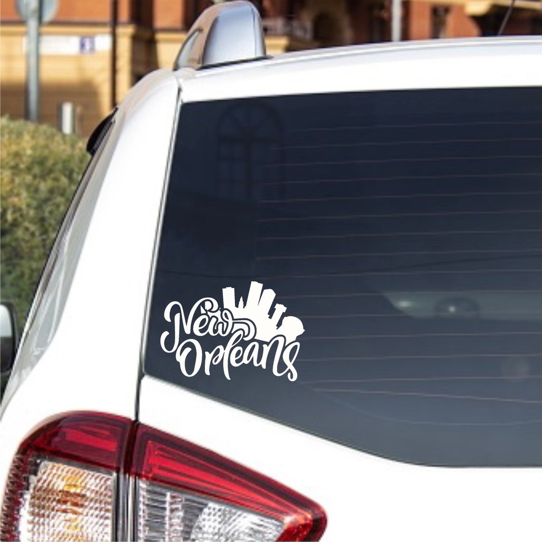New Orleans NOLA Logo Vinyl Decal Sticker - Etsy