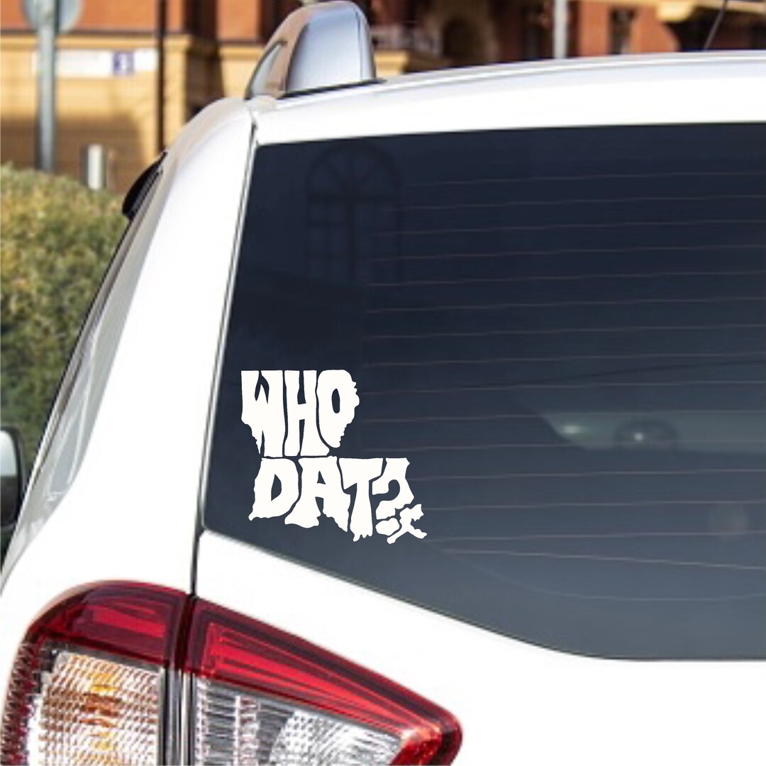 Who Dat Louisiana State NOLA Logo Vinyl Decal Sticker - Etsy