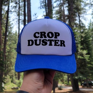 Crop Duster Custom Trucker Hat - Etsy