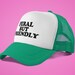 Feral but Friendly Custom Trucker Hat | Funny Feral Baseball Cap - Etsy