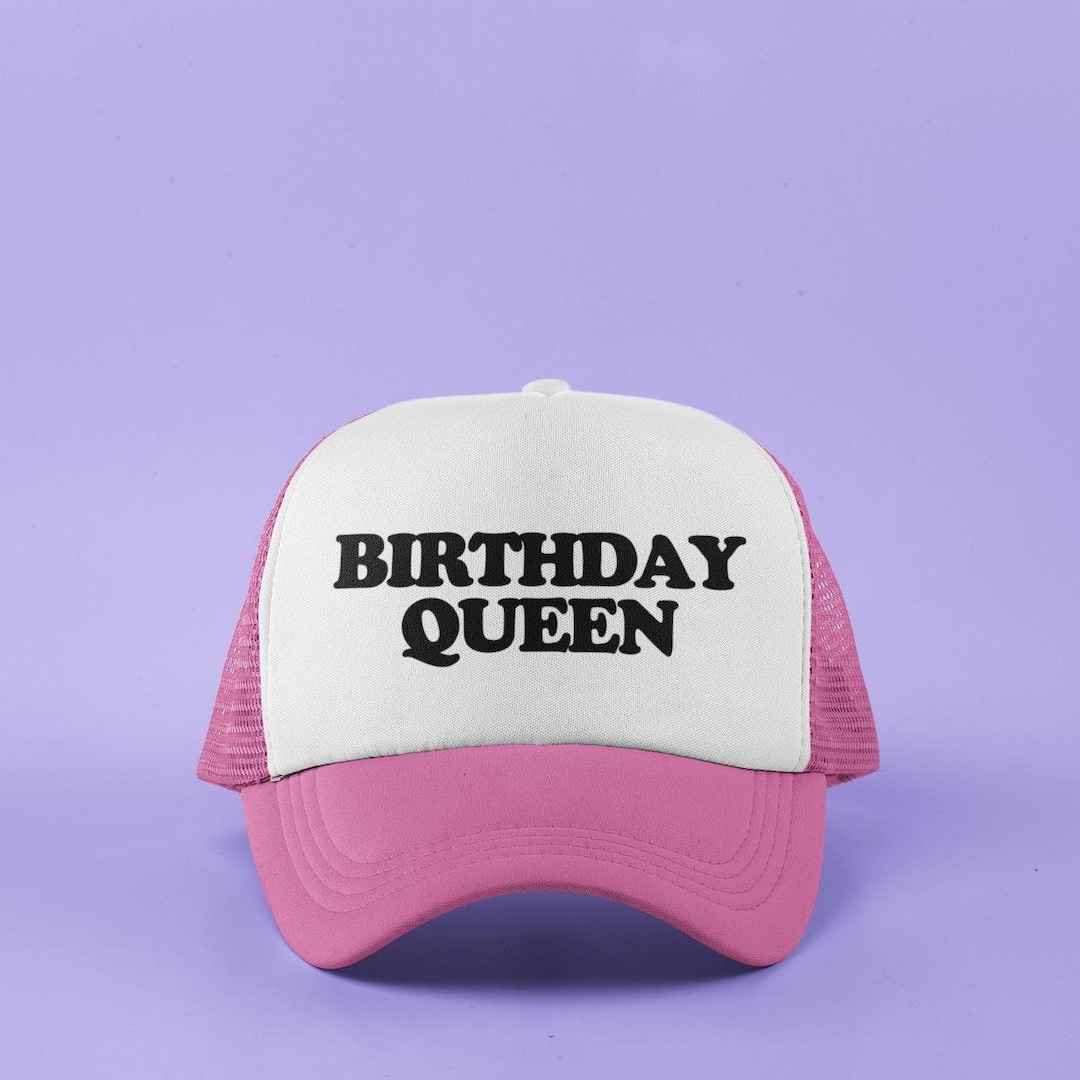 Birthday Queen Custom Trucker Hat Birthday Baseball Cap - Etsy