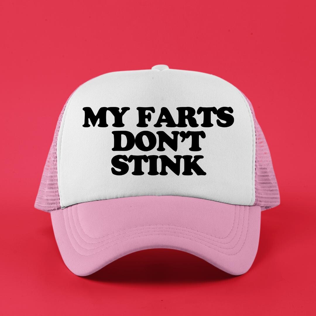 My Farts Don't Stink Custom Trucker Hat | Unhinged Baseball Cap - Etsy