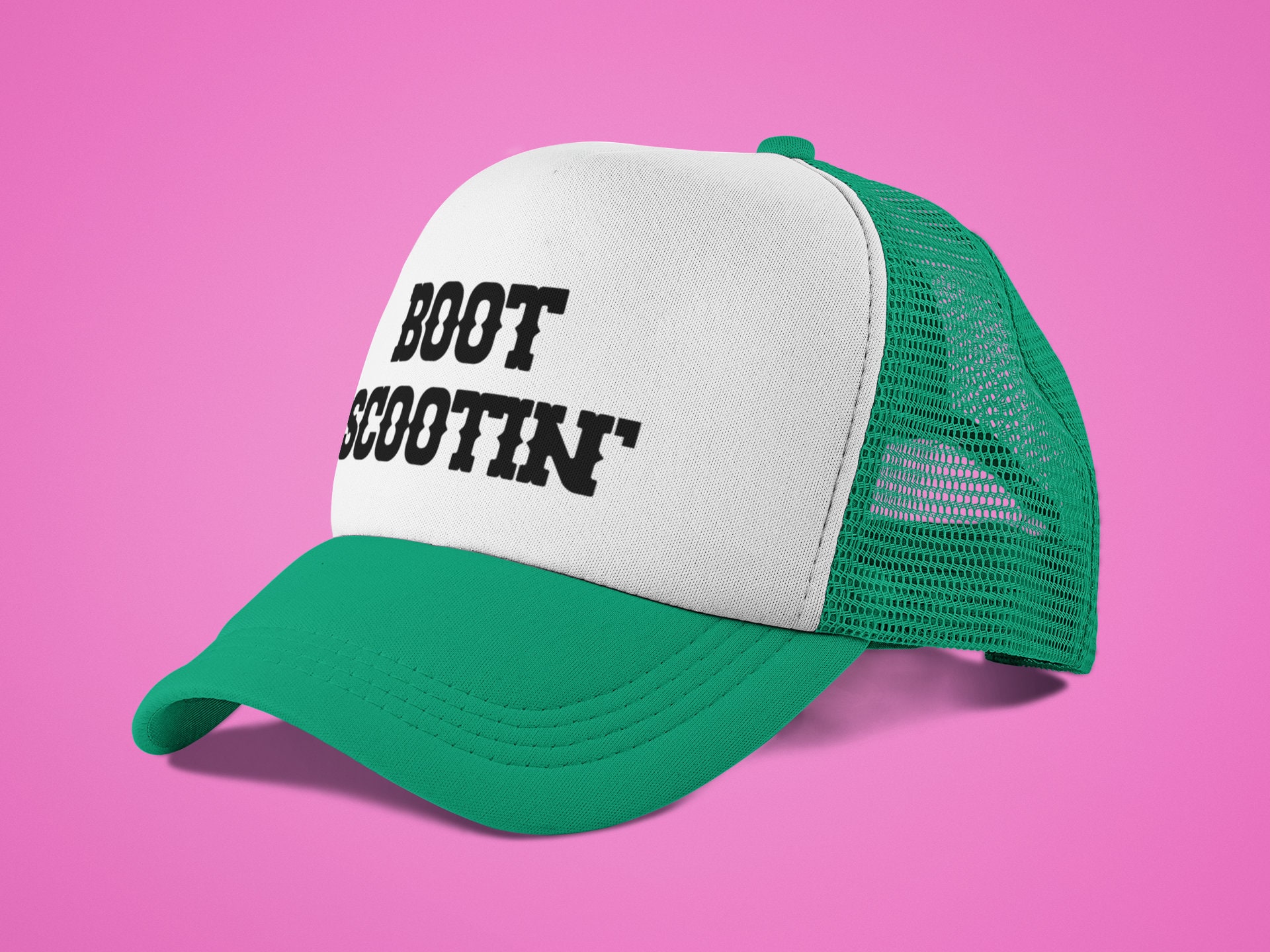 Boot Scootin' Custom Trucker Hat - Etsy