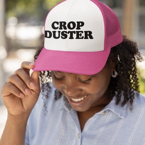 Crop Duster Custom Trucker Hat - Etsy
