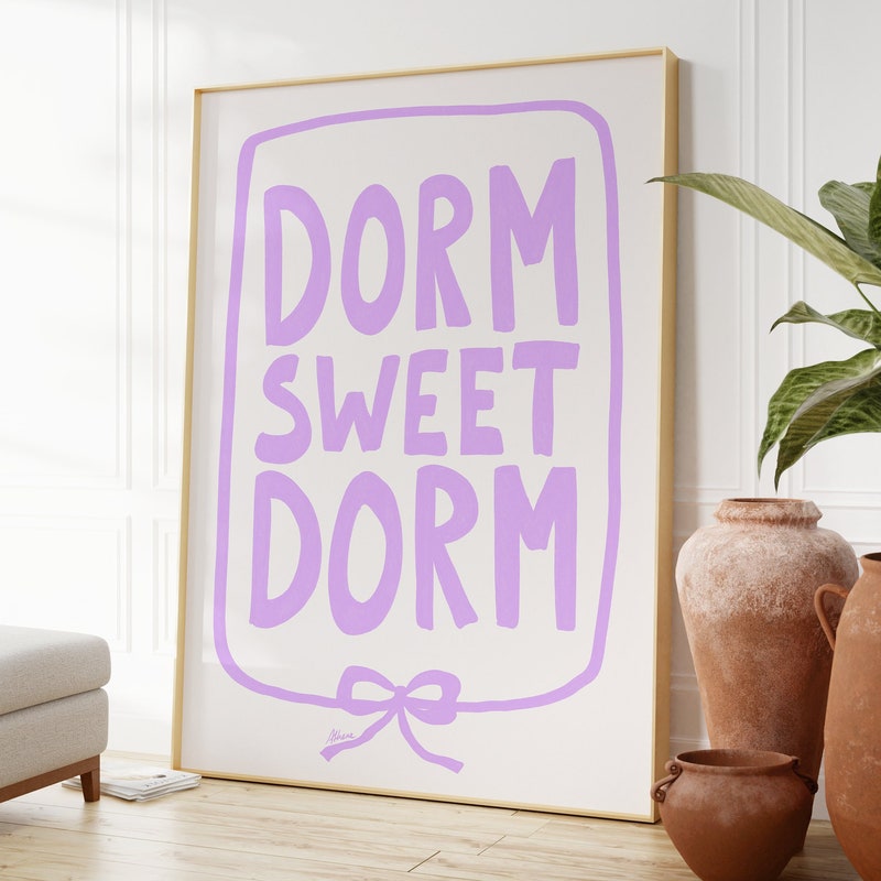 Purple Dorm Decor - Etsy