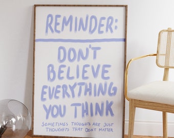 You Deserve Good Things Positive Wall Art, Pastel Print, Pastel Home ...