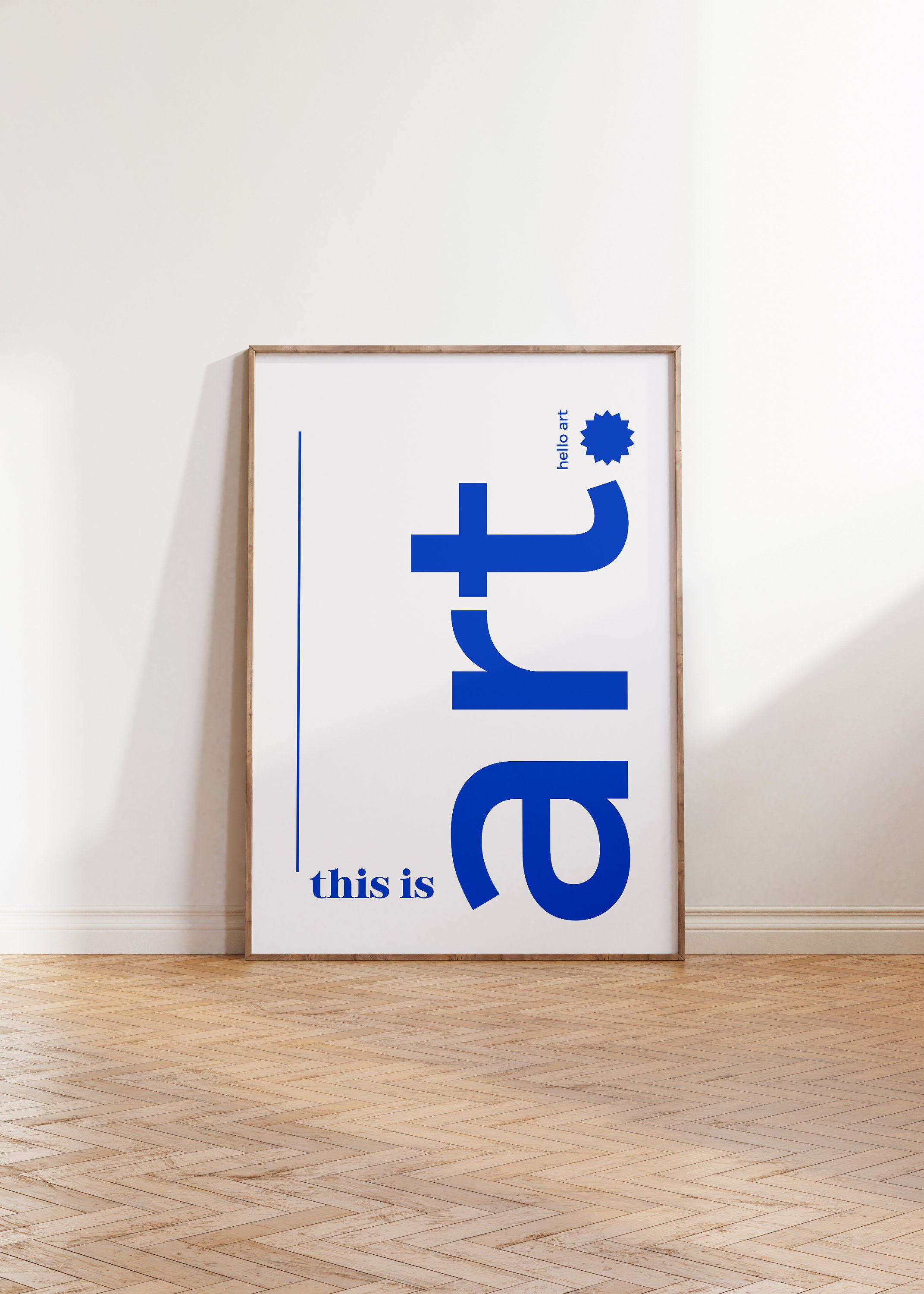 Simple Typography Art
