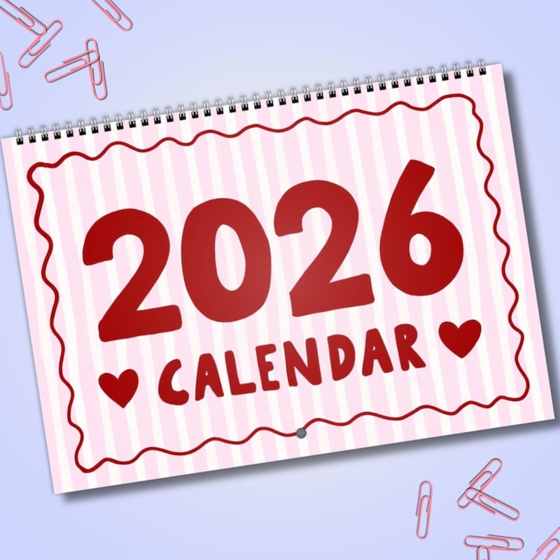 2026 girly kalender - Etsy.de