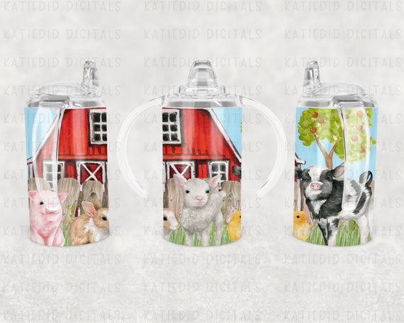 Barn Yard Animals Tumbler Design Digital Download PNG 12 - Etsy