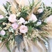 Blush Pink Table Flower: Boho Wedding Decor - Etsy