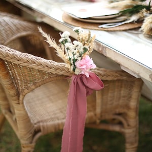 Blush Pink Table Flower: Boho Wedding Decor - Etsy